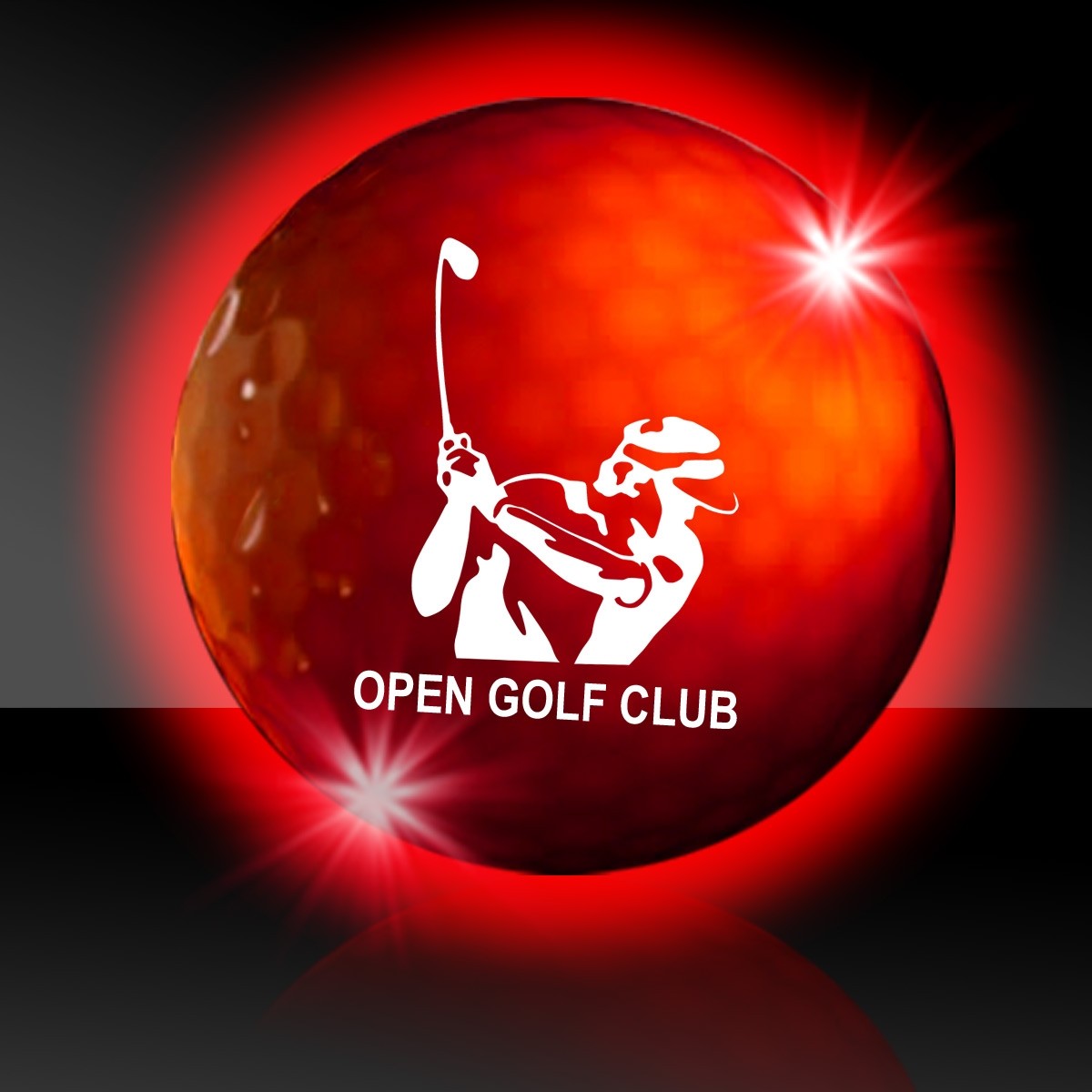 Red Night Flyer Golf Balls - Red - Shop by Color