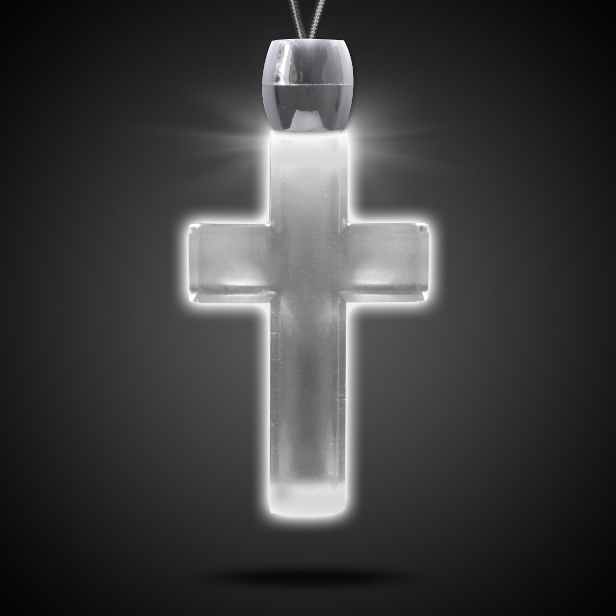 White Light Up Pendant Necklaces - White - Shop by Color